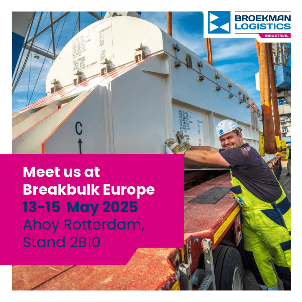 Meet us at Breakbulk Europe - Broekman Logistics
